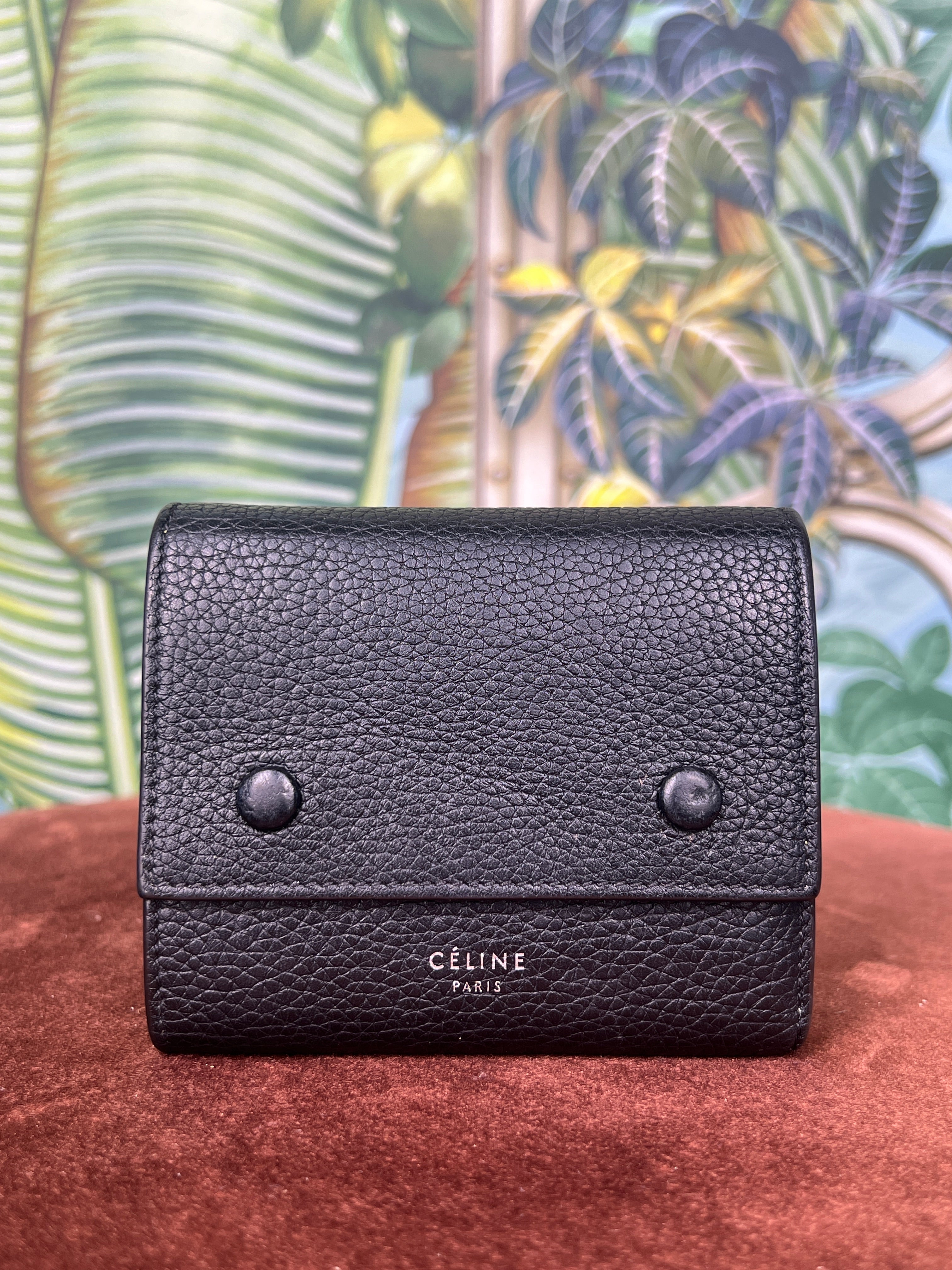 Celine Small Folded Multi Function Bifold Wallet A Piece Lux