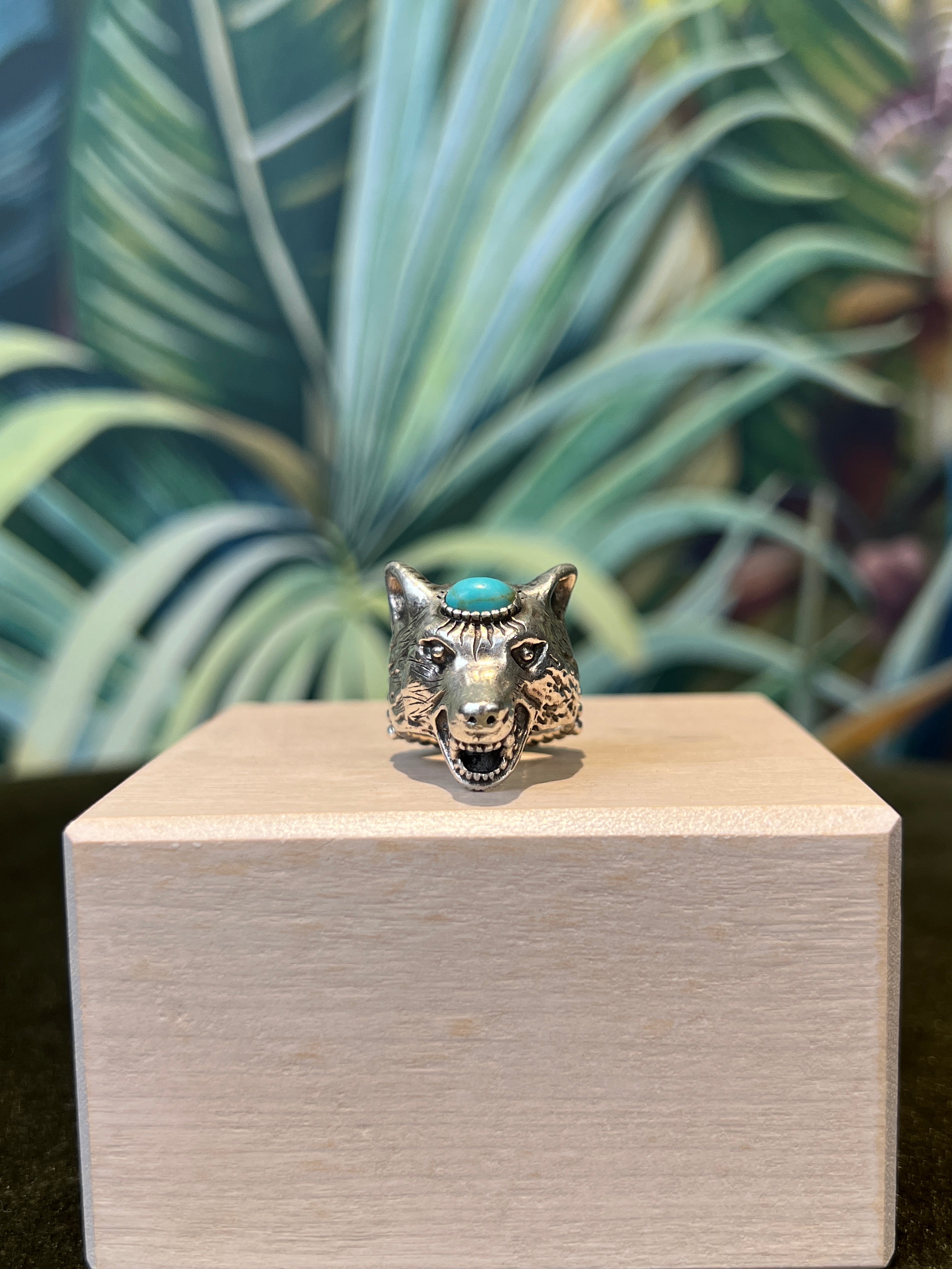 Gucci silver wolf ring – A Piece Lux